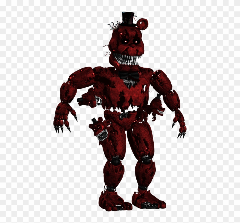Fnaf Nightmare Animatronic Full Body By Daspancito On